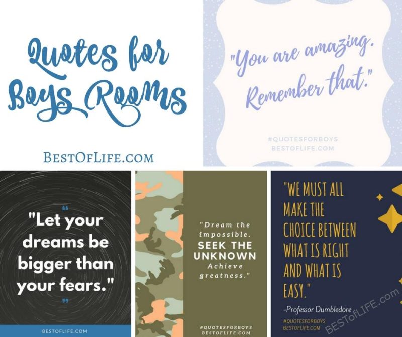Quotes for Boys Room | Boy Sayings and Quotes - The Best of Life