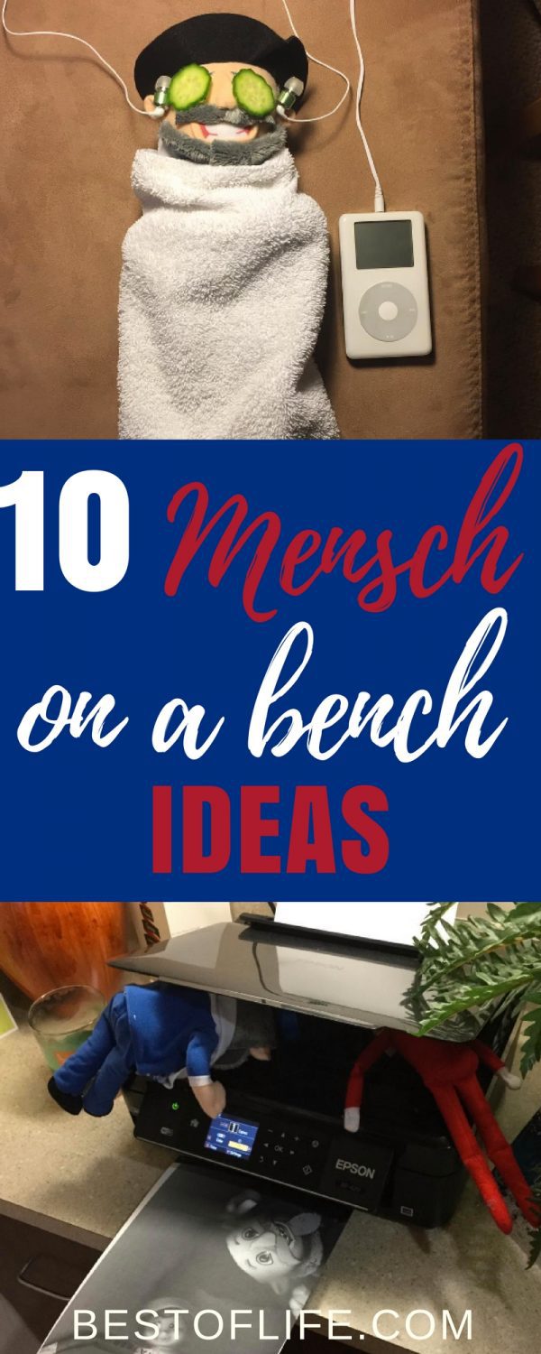 10 Mensch on a Bench Ideas for Hanukkah - The Best of Life