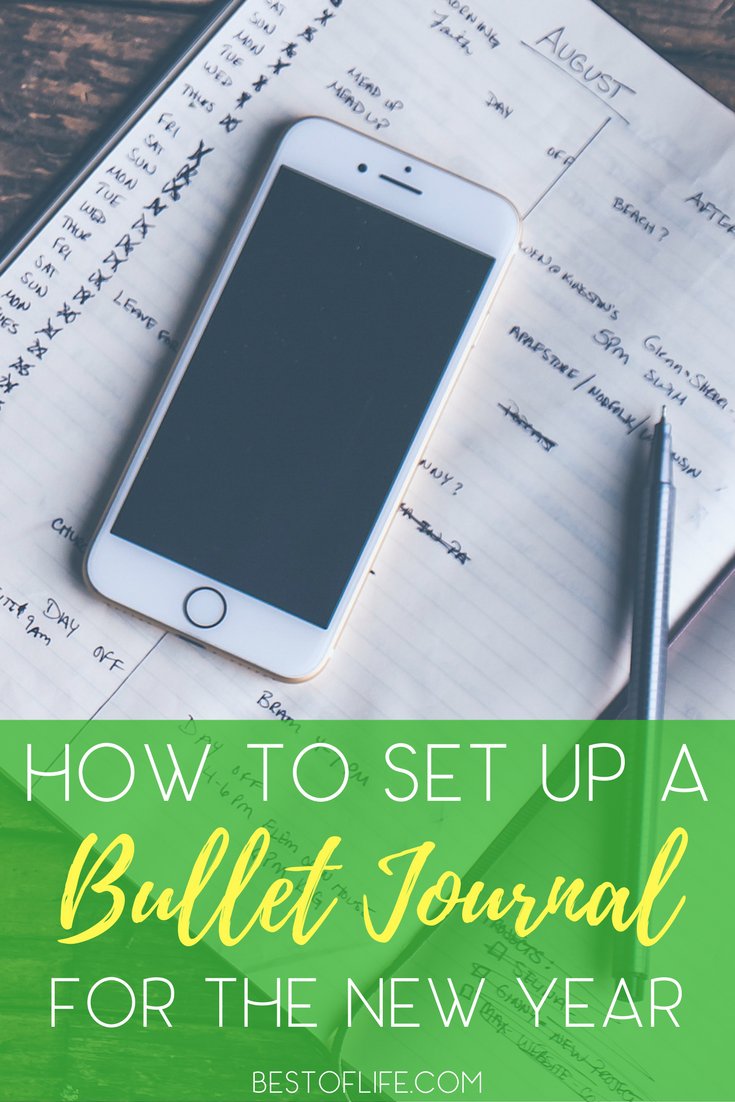 How to Set up your Bullet Journal for the New Year - The Best of Life