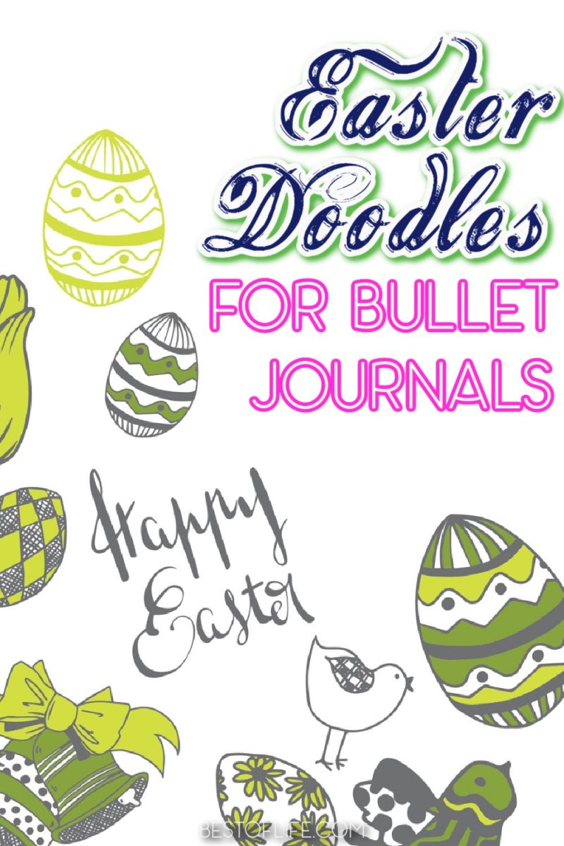 Bullet Journal Easter Doodles - Best of Life