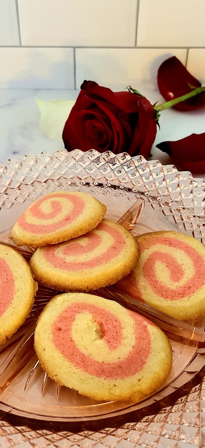 Easy Pink Pinwheel Sugar Cookies - The Best of Life