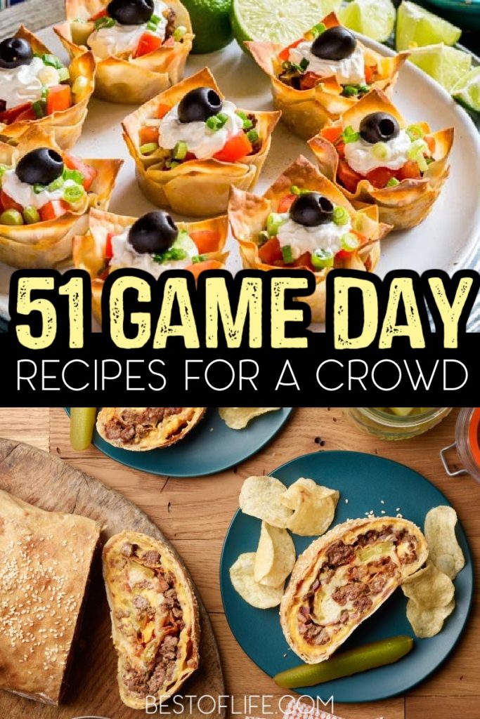 51 Football Game Day Food Ideas : The Best of Life