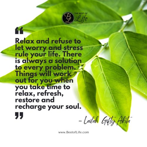 Best Quotes for National Relaxation Day #NationalRelaxationDay