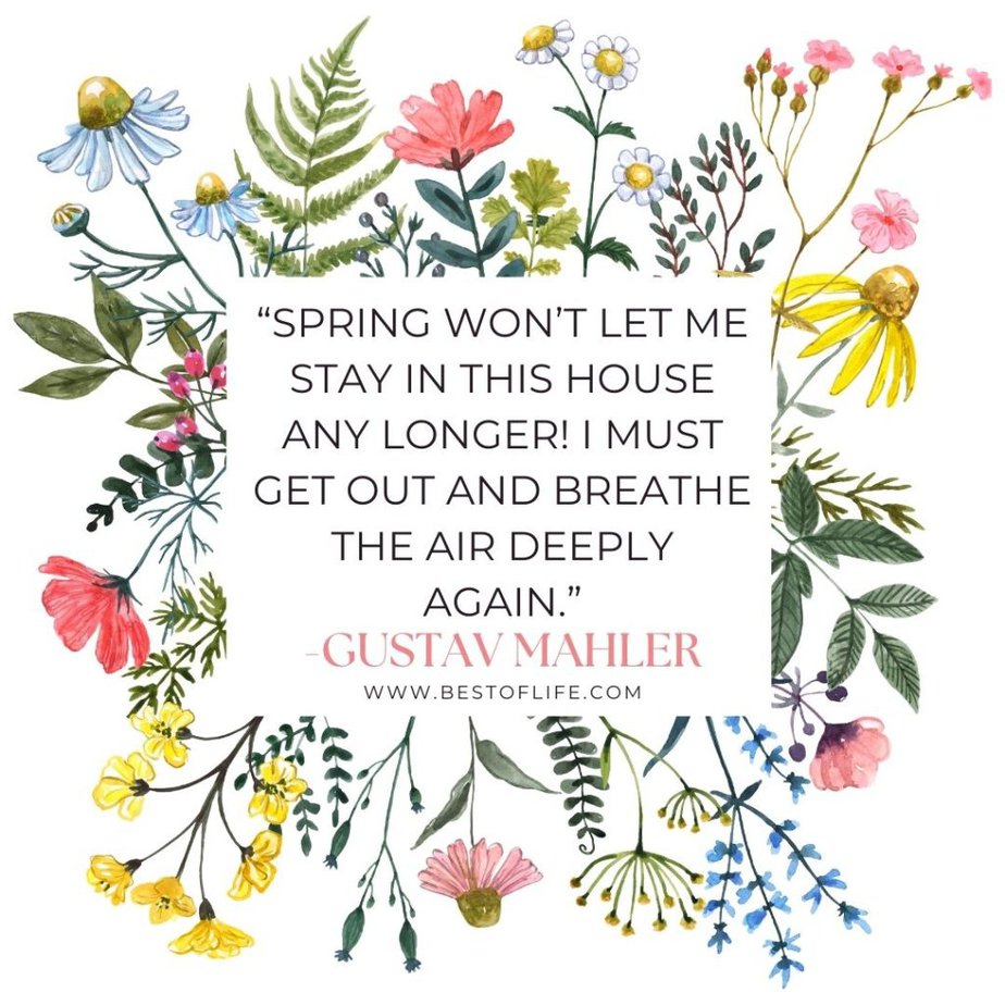 Beautiful Spring Quotes for The Season of Revival - Best of Life