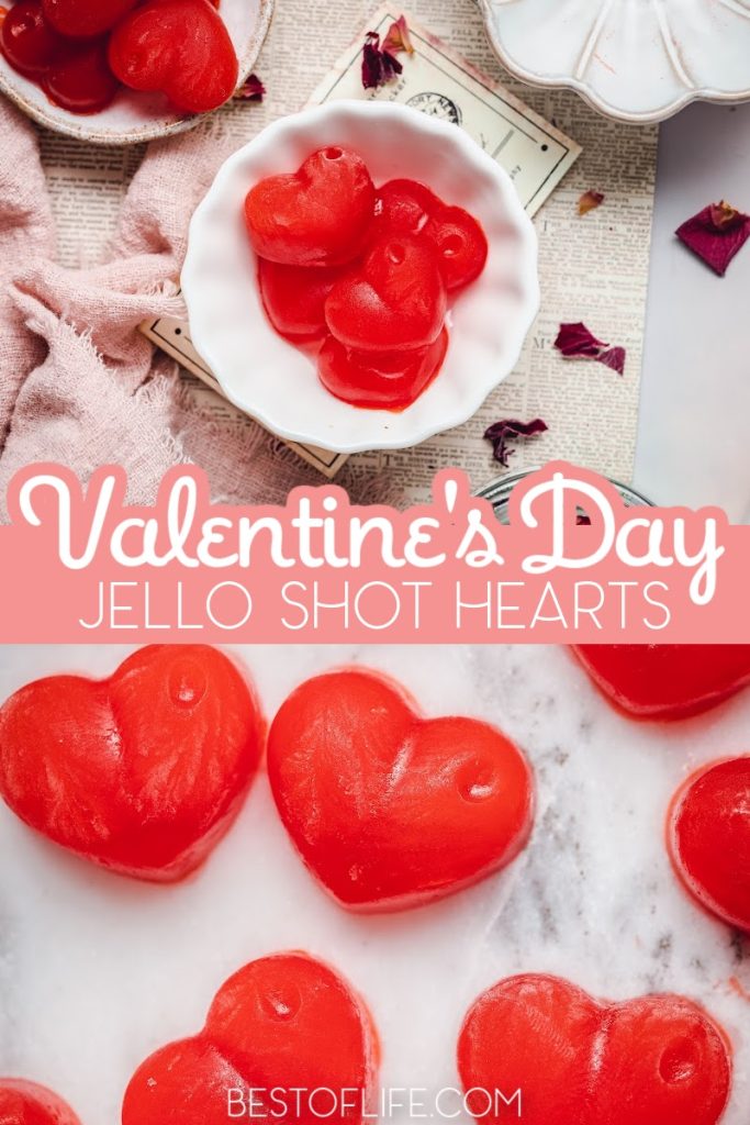 Valentine's Day Jello Shots | Jello Heart Shots Recipe - Best of Life